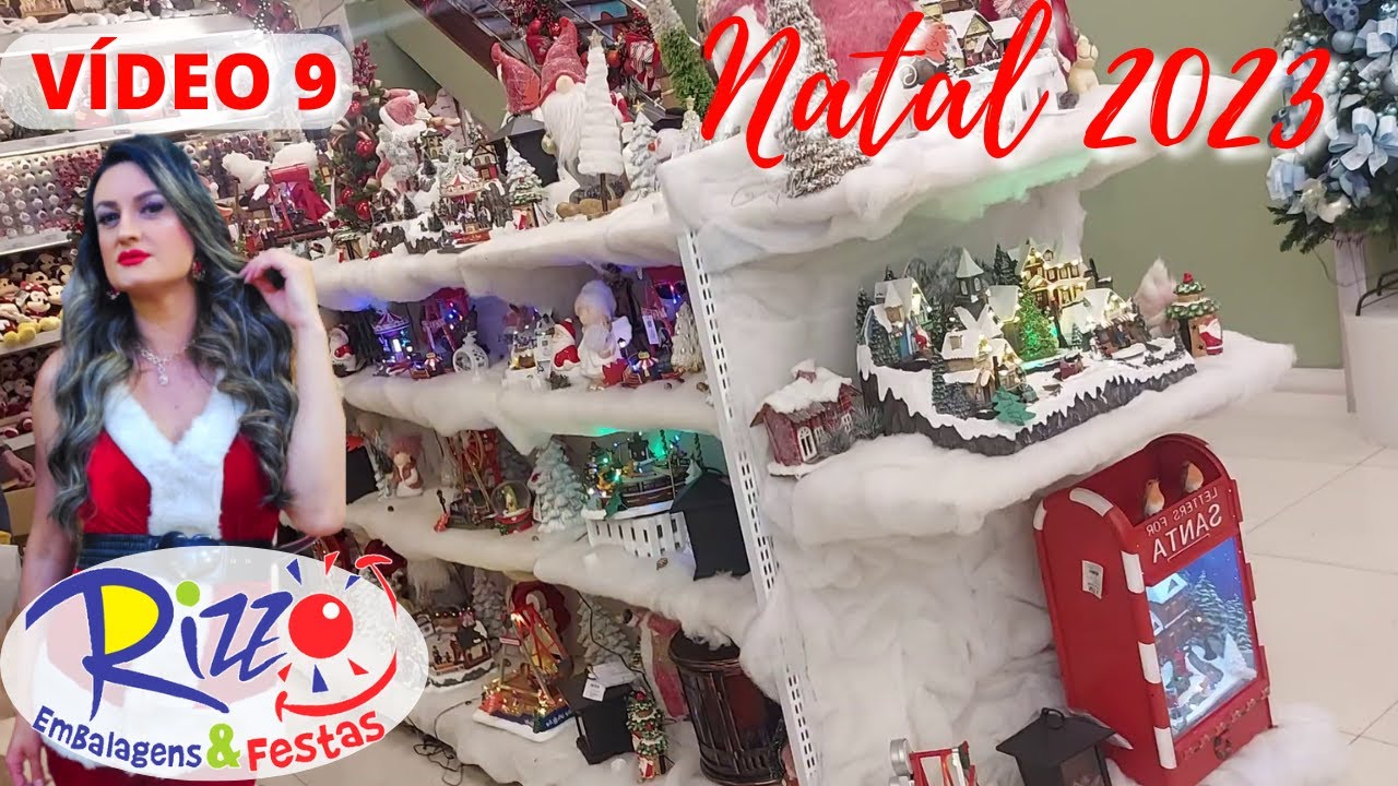 Já é Natal 2023 na loja RIZZO Parte 9| Top em Orlando - YouTube