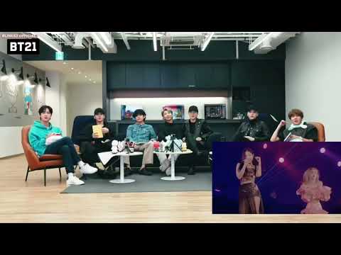 BTS reaction- BLACKPINK So Hot