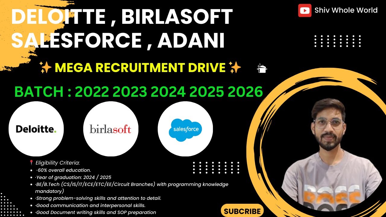 Finally Deloitte Birlasoft Superset Hiring Announced | Biggest OFF Campus Drive For 2025, 2024 ...