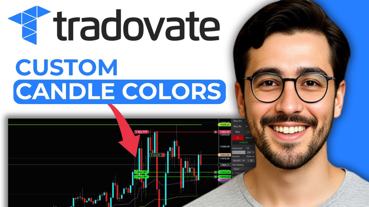 How To Change Candle Colors On Tradovate Adjust Candlestick Style In ...