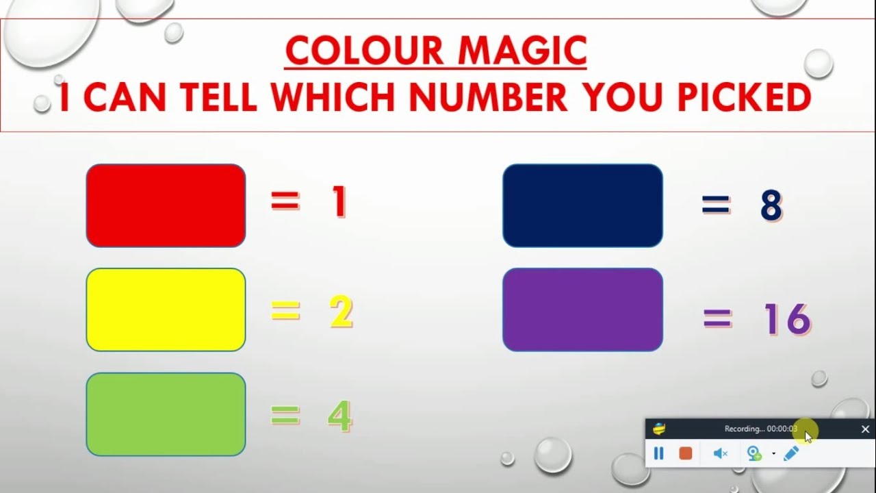 Color Magic - YouTube