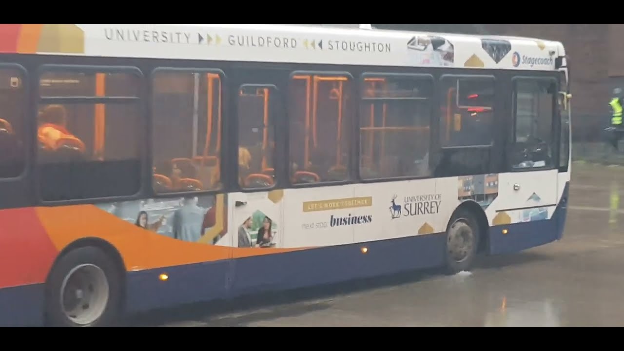 Here is the stagecoach bus 37266 on the number 46 in Guildford Friday ...