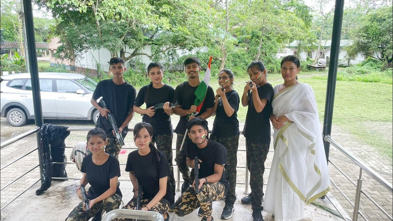 Creative Group Dance Performance by DUIET |Dibrugarh University - YouTube