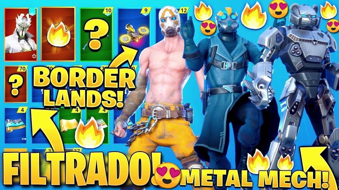 NUEVAS Skin & Bailes..! (Regalos GRATIS, Borderlands, Caballero Blanco ...