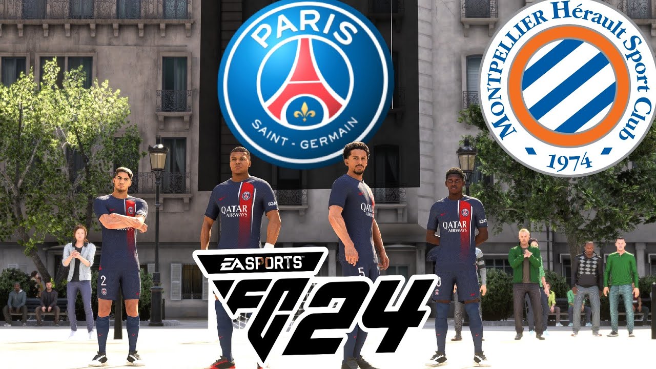 Fc24 Street Football Volta football Rush Psg vs Montpellier - YouTube