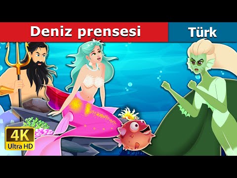 Deniz prensesi | The Princess of the Sea in Turkish | @TurkiyaFairyTales