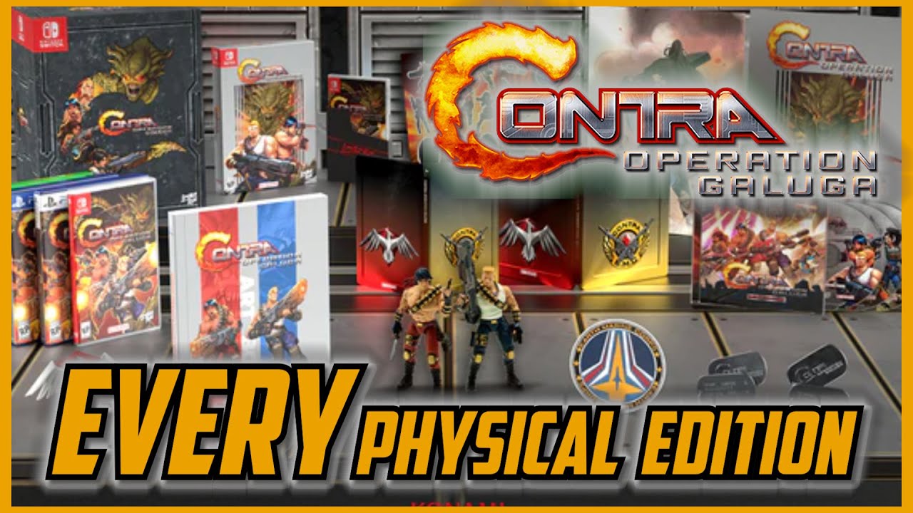 EVERY Physical Edition for Contra: Operation Galuga (Which One to Get ...