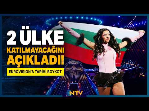 2 Ülke Eurovision'a Katılmayacağını Açıkladı! Tarihi Boykota Katılanların Artması Bekleniyor! | NTV