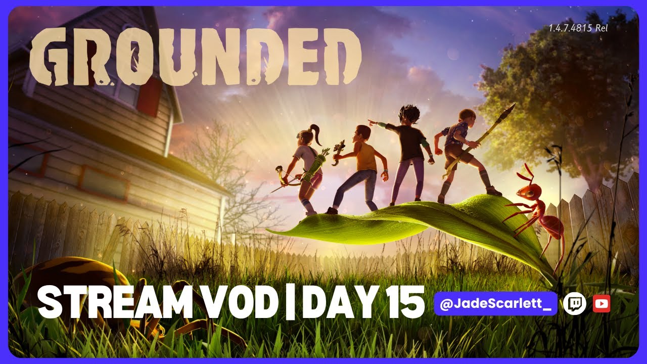 We Busting Beetles - Upper Yard Exploration | Grounded Day 15 - YouTube