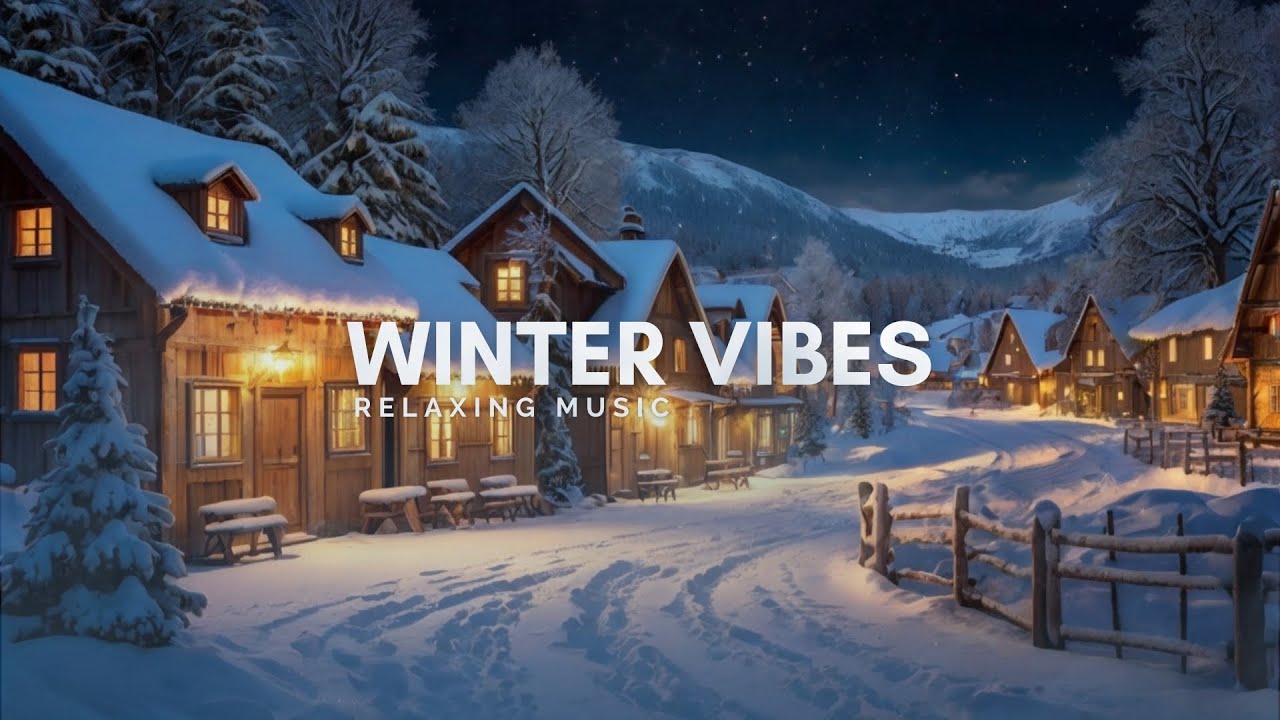 Relaxing Winter Music ️ Cozy New Year Vibes for Calm & Focus (Relaxing ...