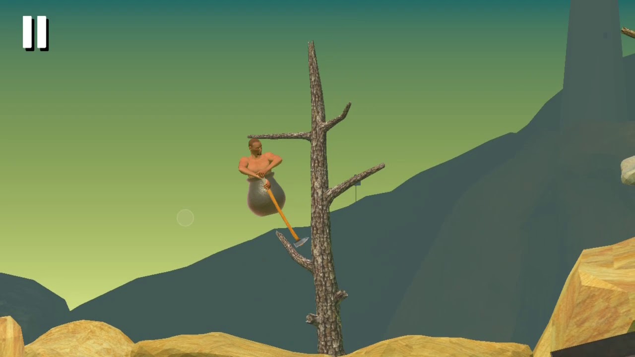 Getting Over It Gameplay Part 1 - YouTube