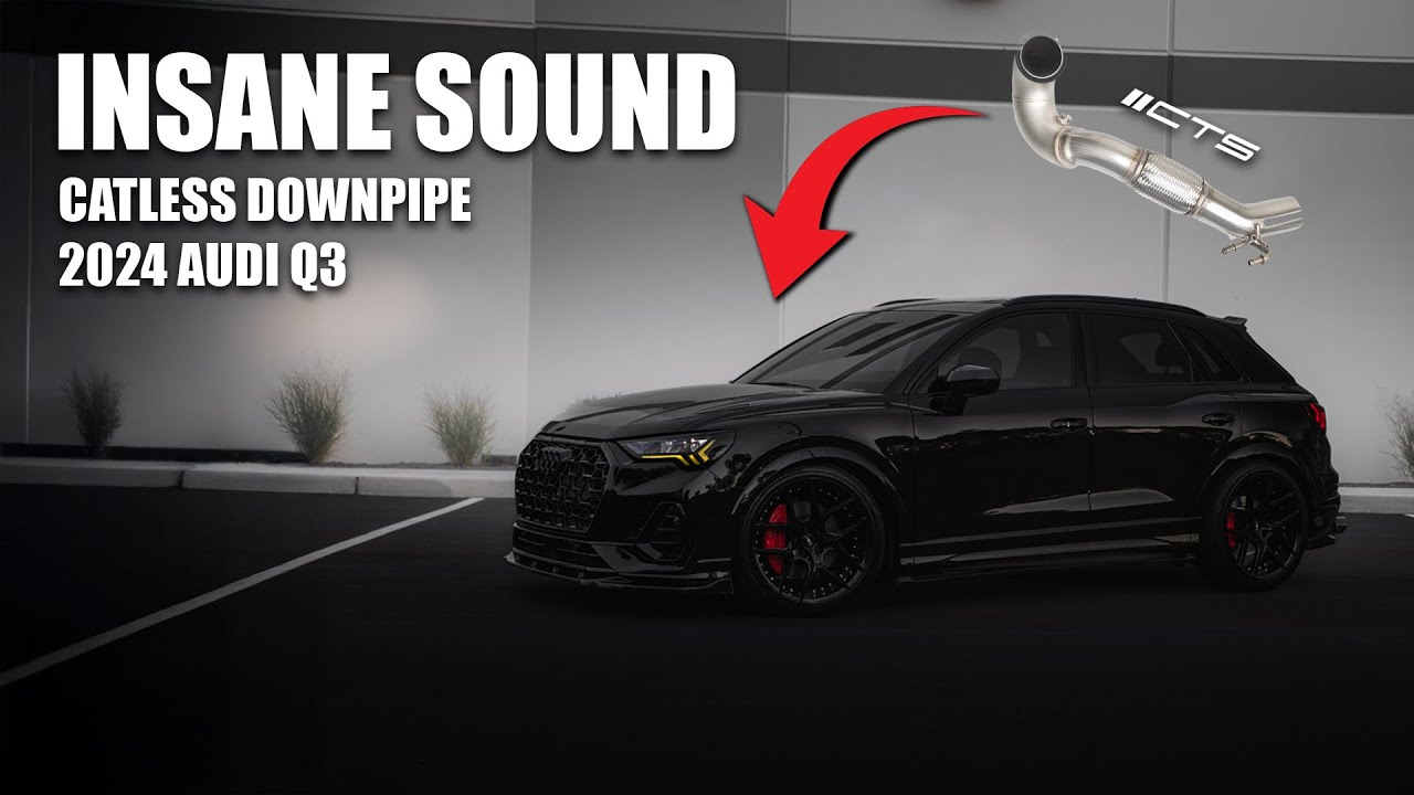 The BEST Mod I've Done to My Audi Q3 (CTS Turbo Downpipe) - YouTube