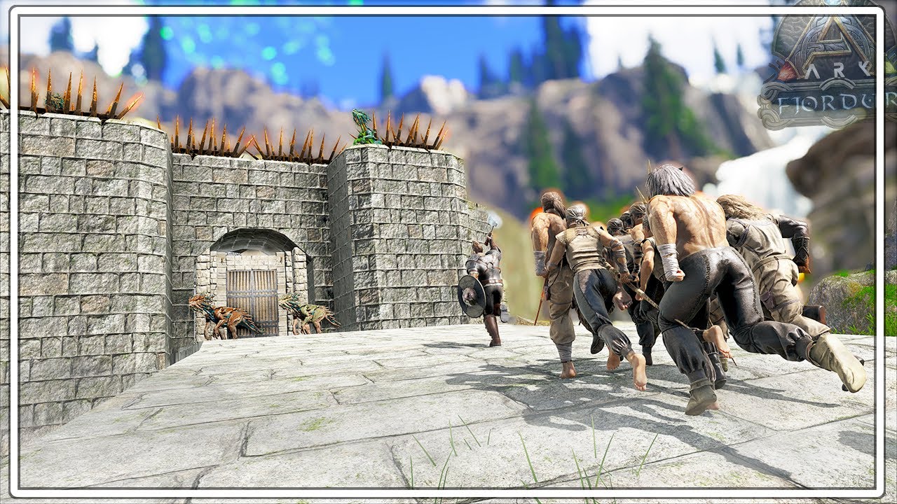 THE GREAT SERVER BATTLE OF HELM'S DEEP CASTLE | ARK CLAN WARS [EP23 ...