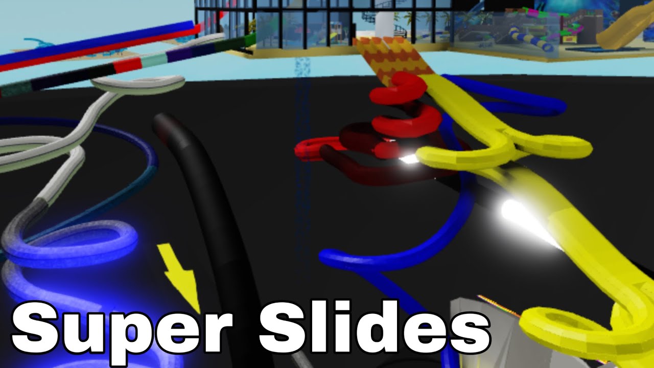All waterslides at Super Slides waterpark | ROBLOX - YouTube