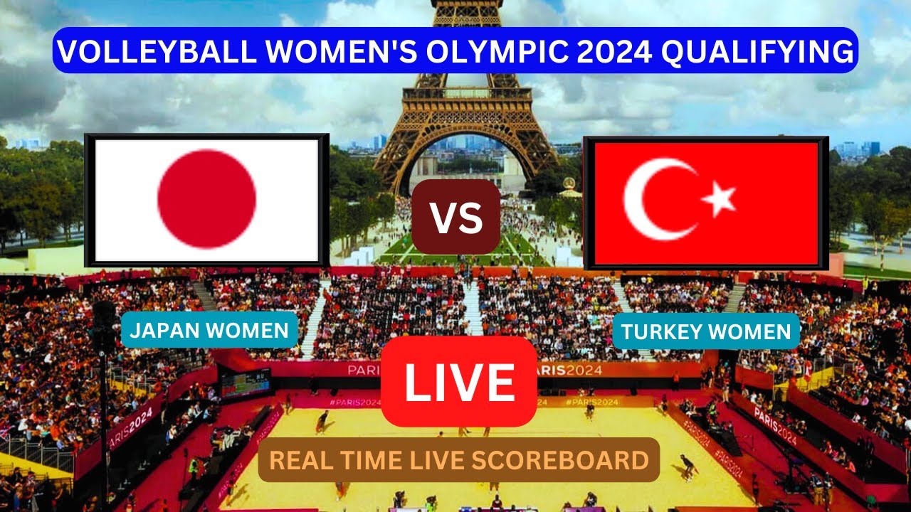 Japan Vs Turkey LIVE Score UPDATE Today Women's Volleyball FIVB Olympic ...