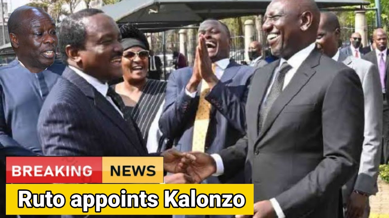 BREAKING:PRESIDENT RUTO FORWARDS THE NAME OF KALONZO FOR APPROVAL,RAILA ...