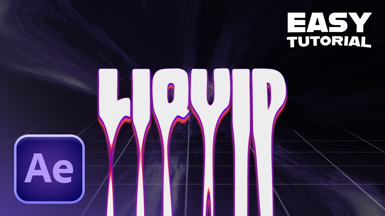 You MUST Try This TRENDY LIQUID TEXT Animation In Adobe After Effects ...