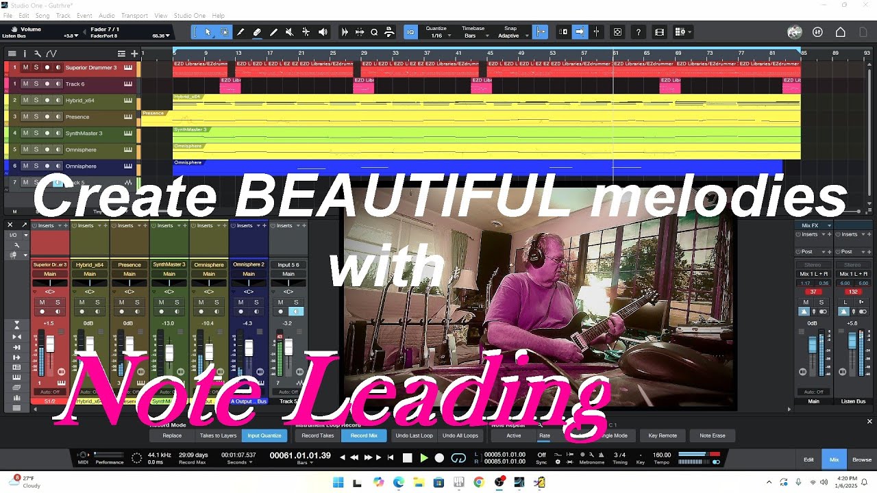 NOTE SHARING/LEADING and the beautiful melodies it can create - YouTube