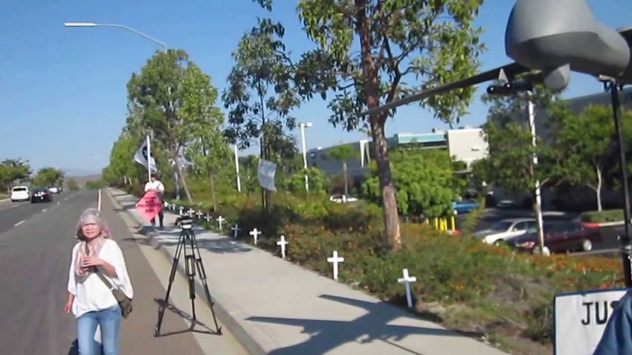 Veterans For Peace, General Atomics, Poway 1st Anniversary No Drone ...