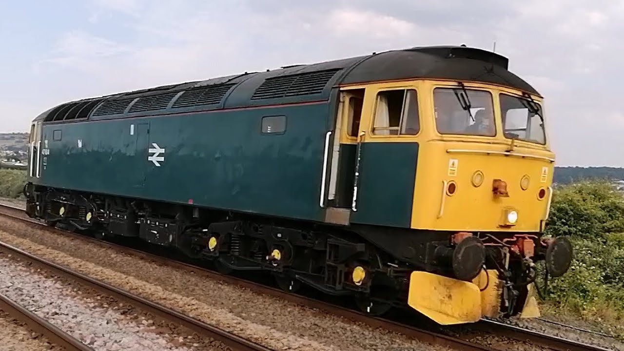 15/06/23 -Class 47 - 47614(47853) - Light Loco - Crewe H.S to Bangor C ...
