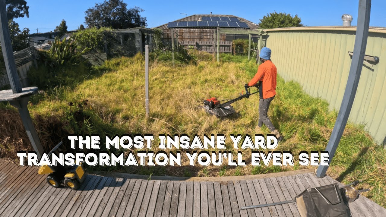Next neighbor said/ Back yard hasn't been cleaned for over 5 years, and ...