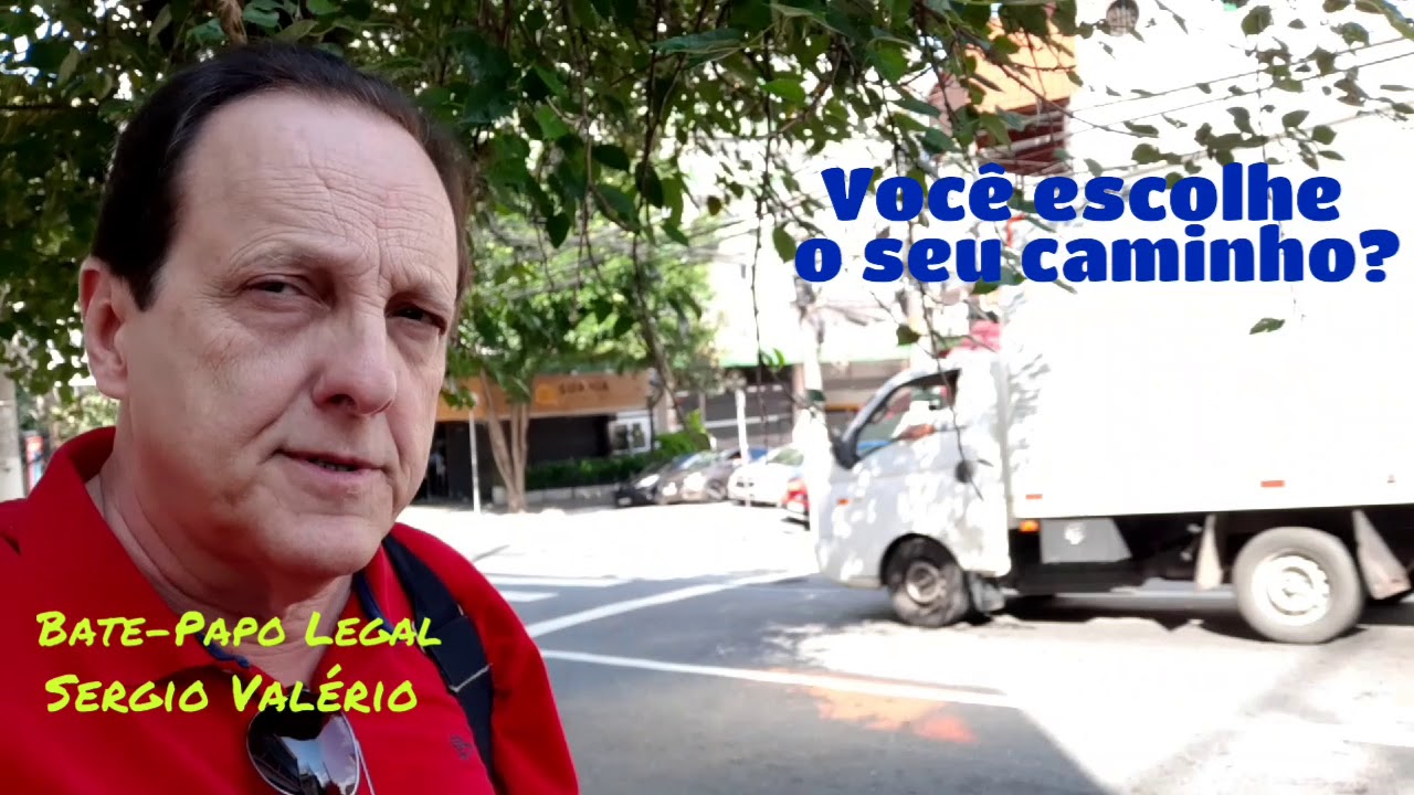 Você escolhe o seu caminho? Sergio Valério - YouTube