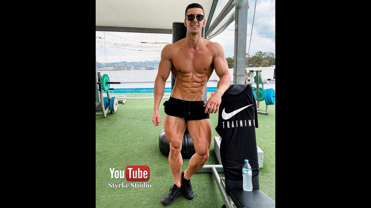 LEGS WORKOUT Shredded Fitness Model Jordan Madaschi Styrke Studio - YouTube