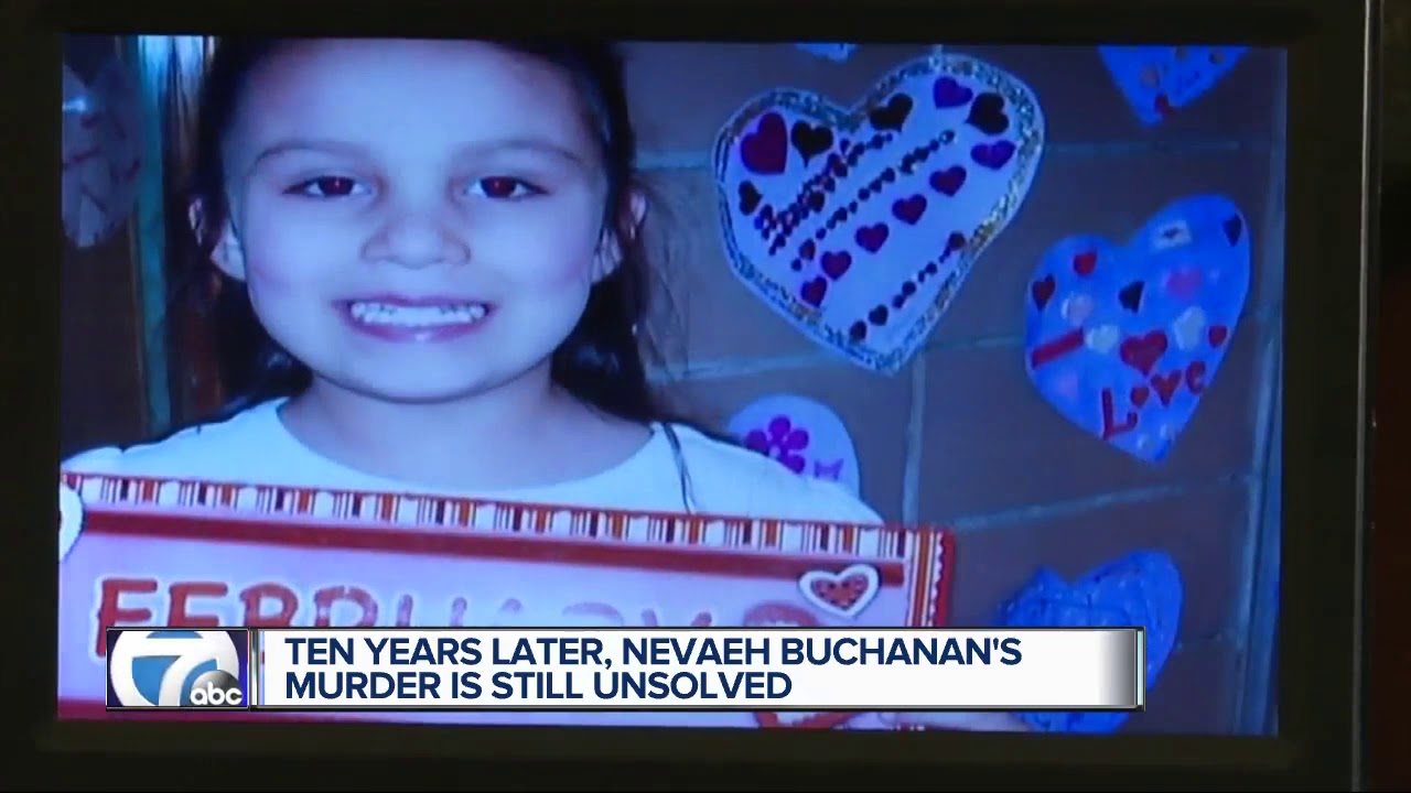 A decade later, still no answers in the murder of 5-year-old Nevaeh Buchanan - YouTube