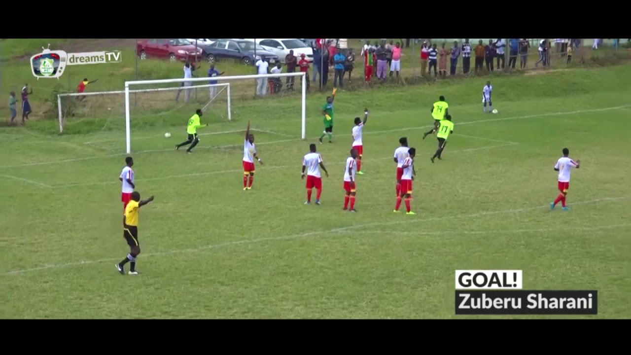 HIGHLIGHTS OF DREAMS FC PLAYER ZUBERU SHARANI - YouTube