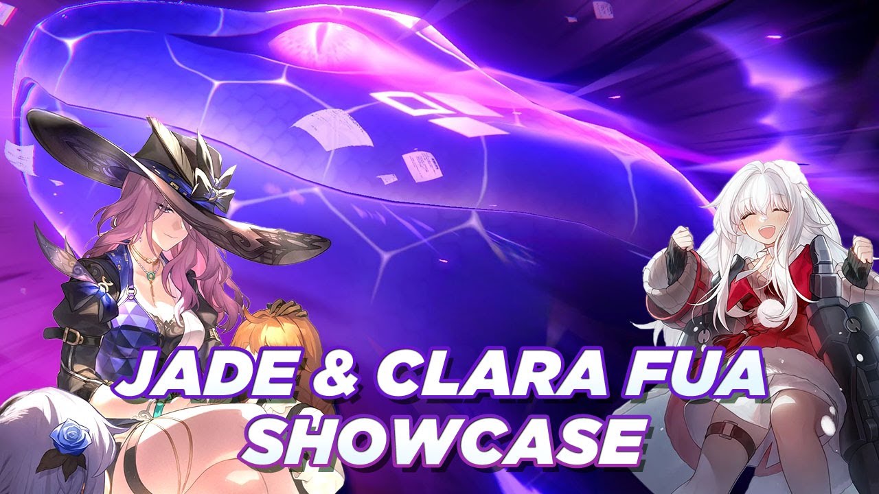 Jade Showcase with FUA Team! Jade E0S1, Clara E0S1, Robin, and ...