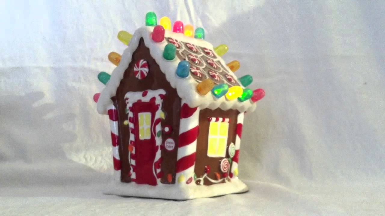 2008 HALLMARK GINGERBREAD HOUSE - YouTube