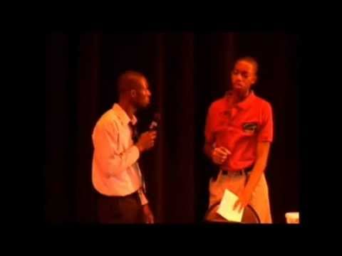 Ronald Forde and Levon Alfred in action at the National Cultural Centre ...