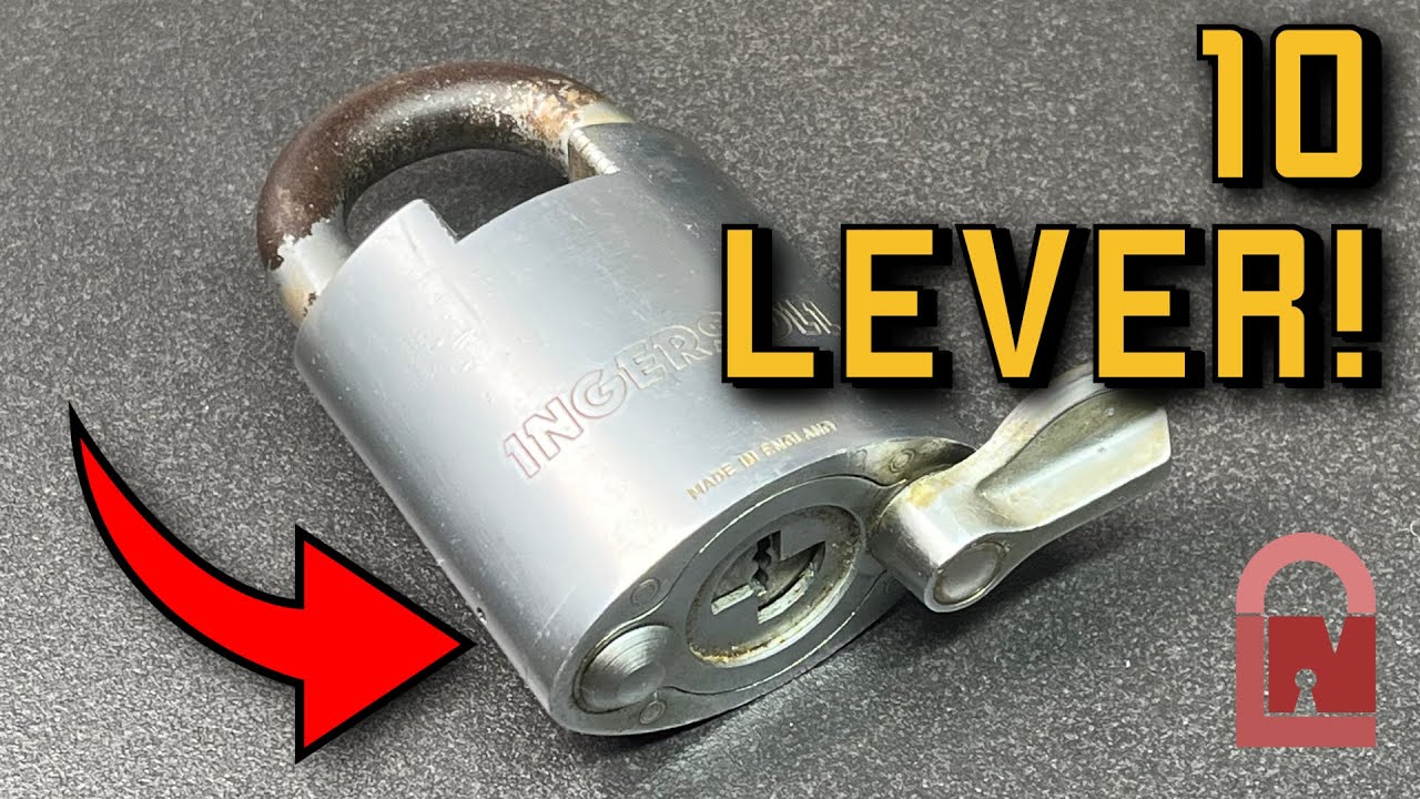 Ingersoll Impregnable 700 Series Half Shrouded Shackle Padlock Picked ...