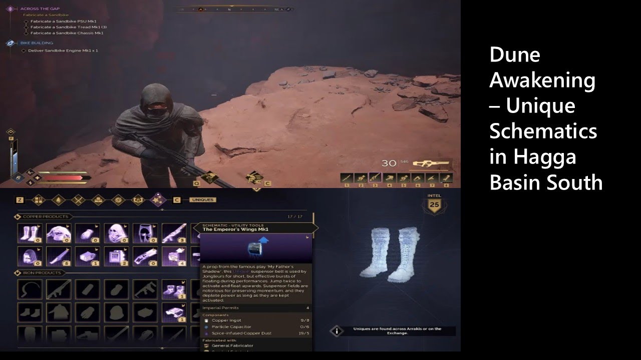 Unique Schematic Locations in Hagga Basin South – Dune Awakening ...