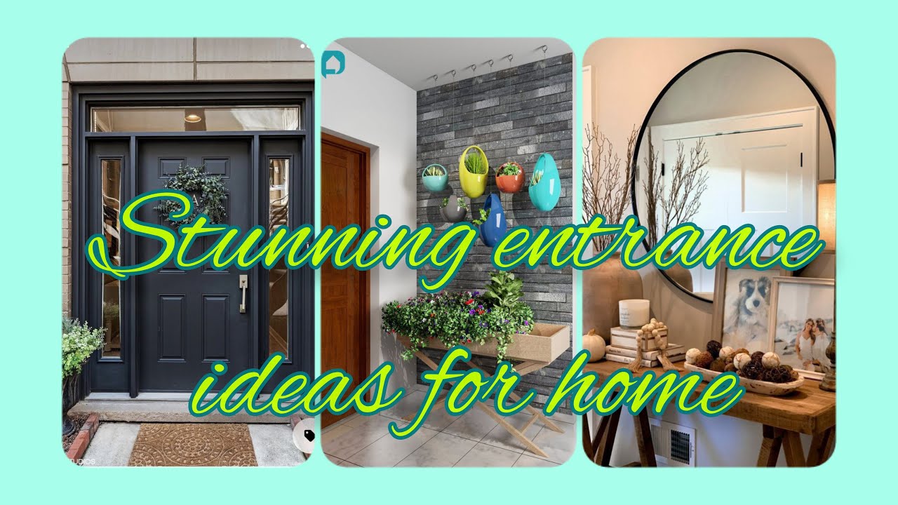 first impression matters : inspiring and creative home entrance designs ...