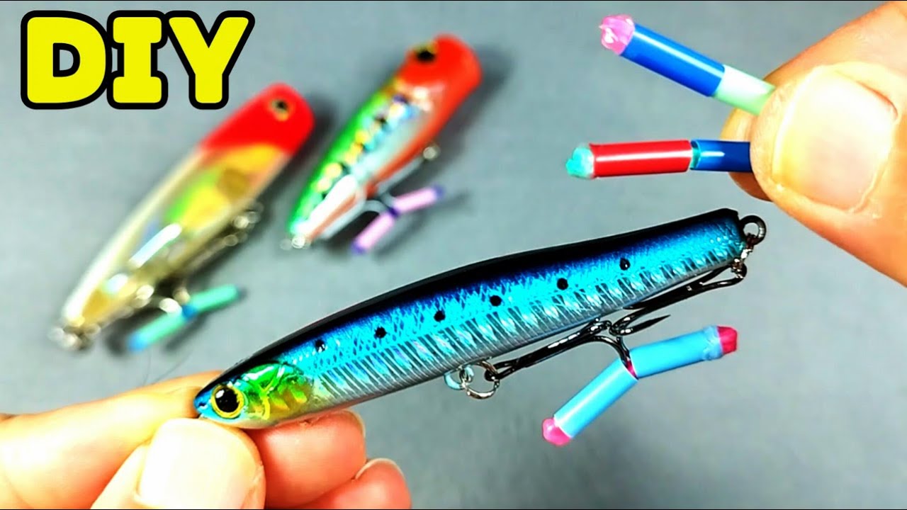 How to make a tool to secure Lure Hook and keeps it compact. DIY ...