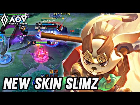 NEW SKIN SLIMZ SUMERU LANCER GAMEPLAY - ARENA OF VALOR - YouTube