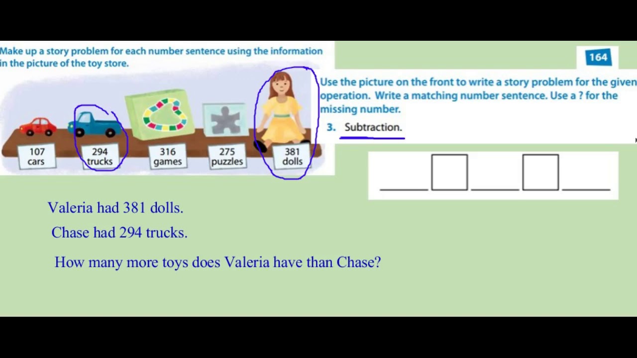 Story Problem Writing_Candace - YouTube