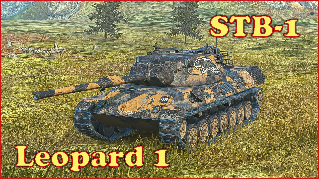 STB-1, Leopard 1 - WoT Blitz UZ Gaming - YouTube
