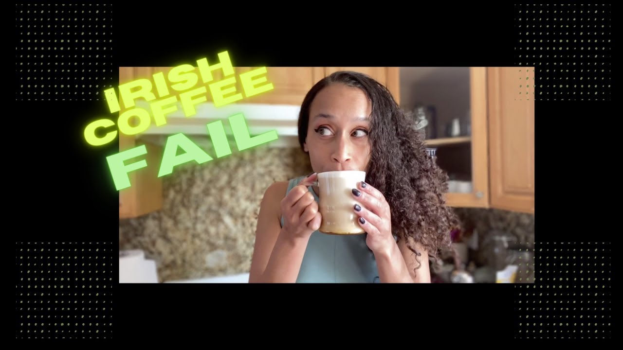 How to make an Irish Coffee // Epic Fail! #irishcoffee - YouTube