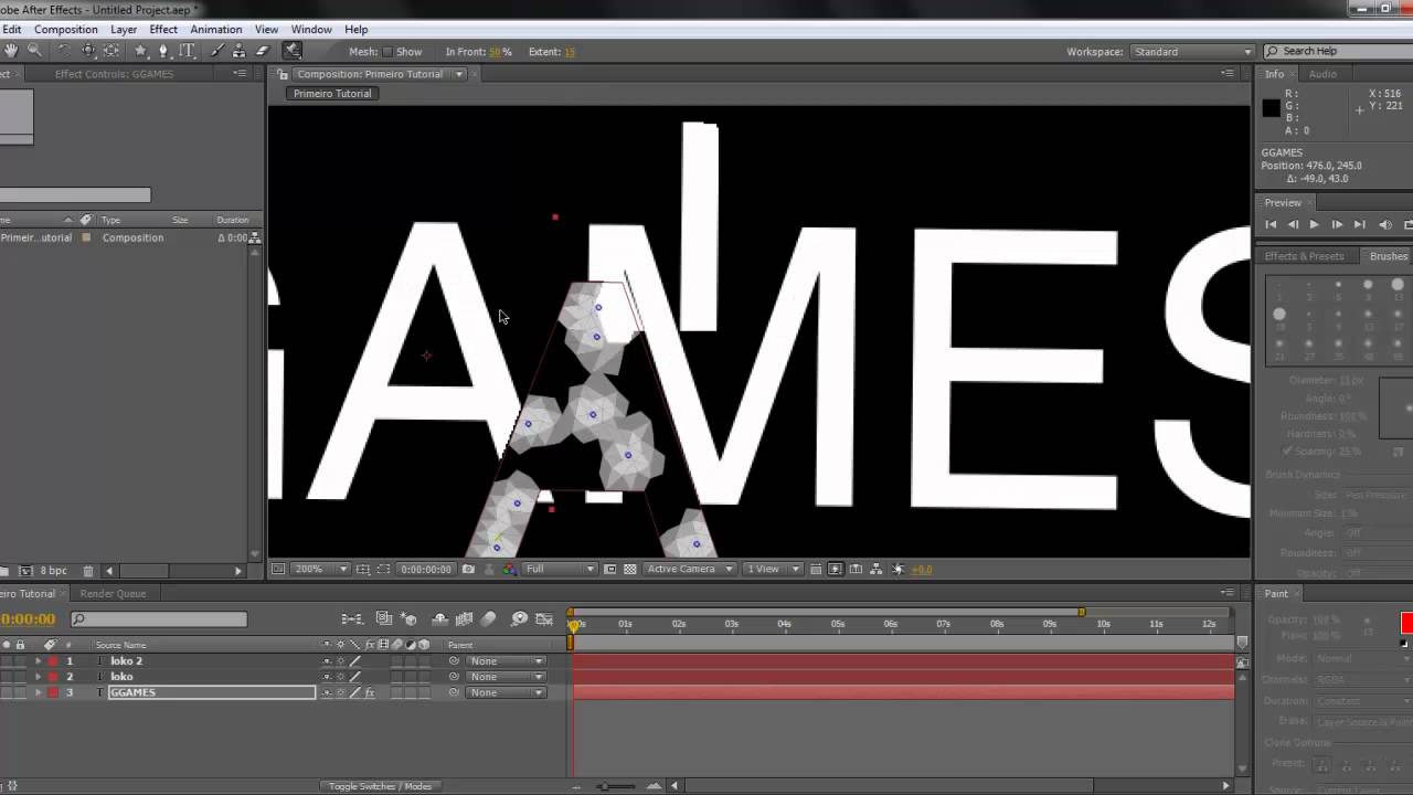 [Adobe After Effects CS4]Introdução Conhecendo Ferramentas Básicas(WWW ...