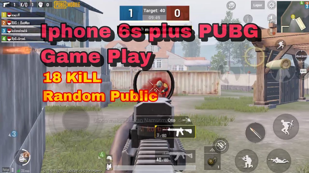 Iphone 6s Plus Game Play - YouTube