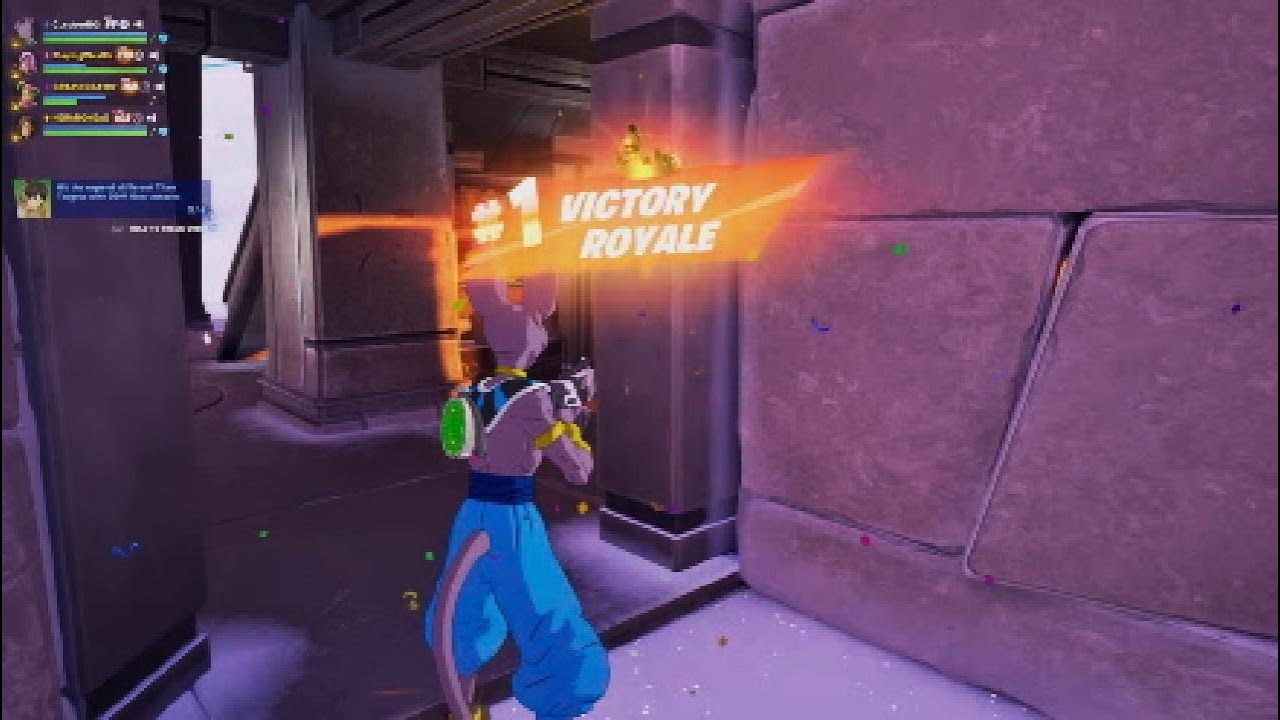 Fortnite Beerus Skin Gameplay - YouTube