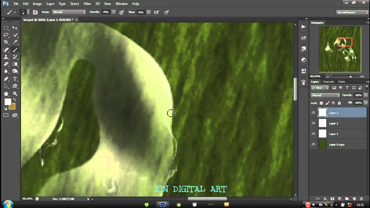 tranparent text effect tutorial - YouTube
