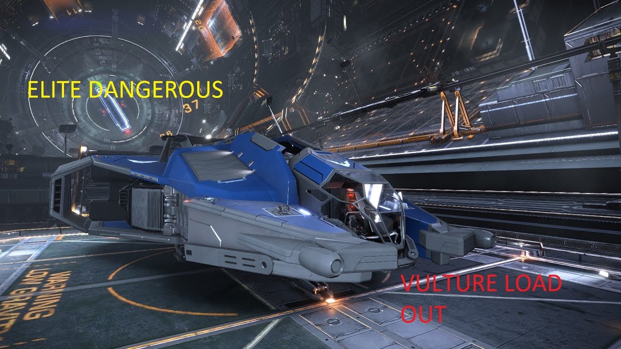 Elite Dangerous - Vulture ship loadout and bounty hunting - YouTube