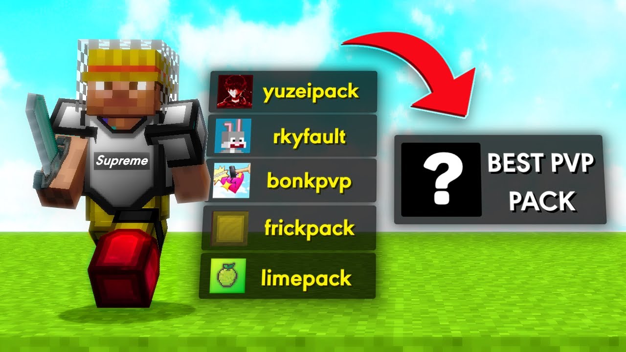 I Combined the 10 Best PVP Texture Packs - YouTube