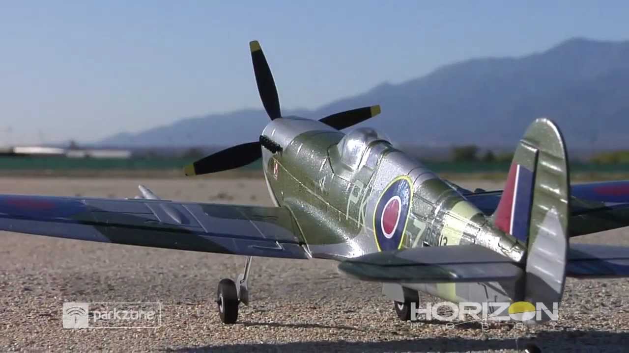 Parkzone UMS Spitfire von Horizon Hobby - YouTube