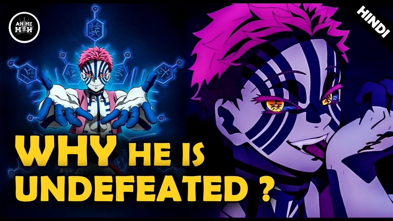 How much strong is Akaza ? Demon Slayer Season 3 - Anime - YouTube