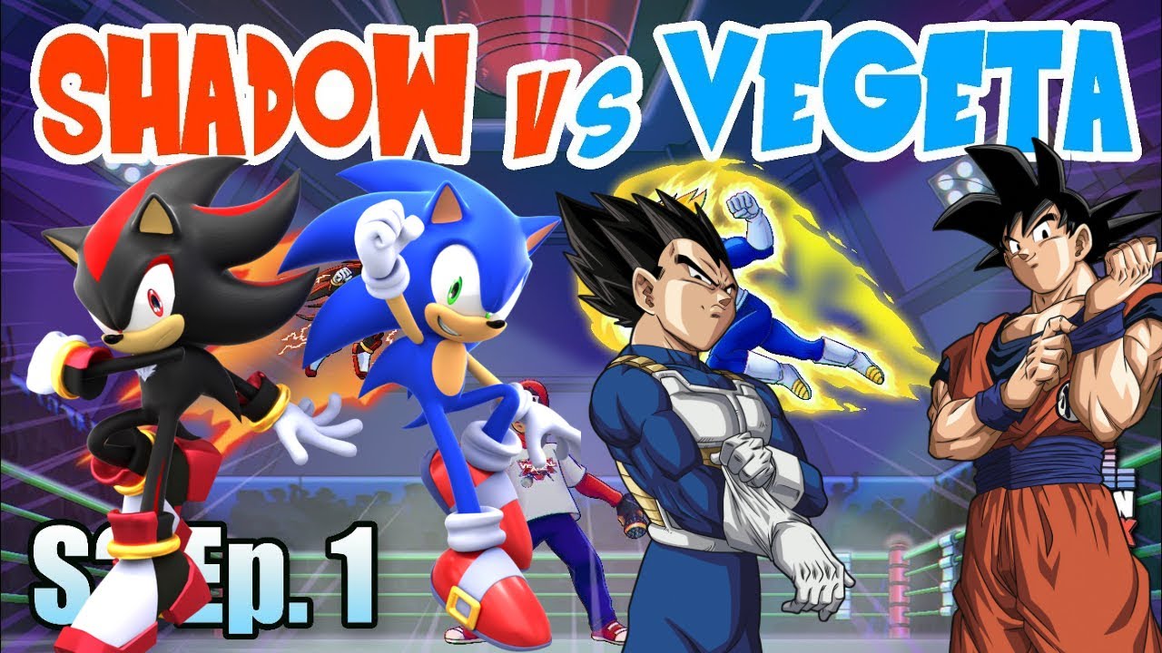 Sonic Shadow Goku and Vegeta Reacts To Shadow Vs Vegeta - Cartoon ...