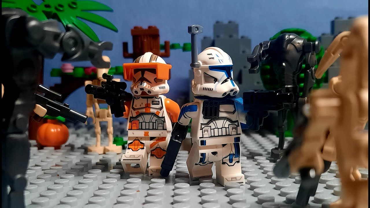 Captain Rex and Commander Cody - Droid Base Infiltration - YouTube
